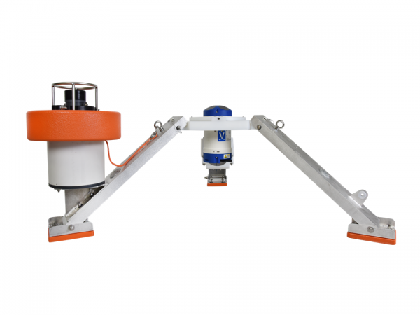 BTM-AL50 Teledyne SentinelV ADCP Benthos R500 Side - DeepWater Buoyancy