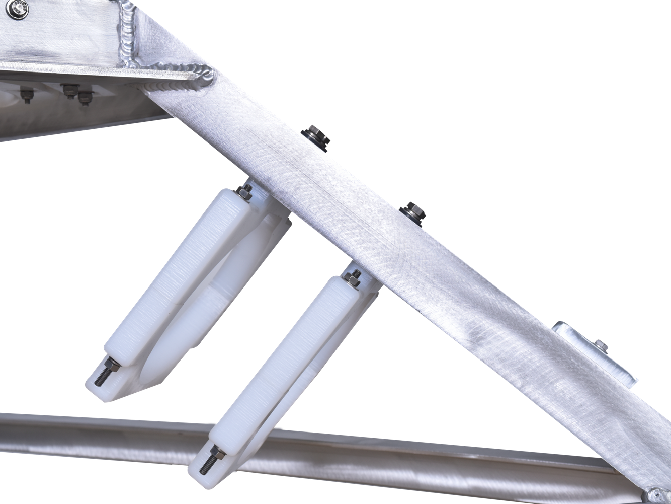 DeepWater Buoyancy BTM-AL50-A Welded Bottom Mount - ADCP Battery Clamp ...